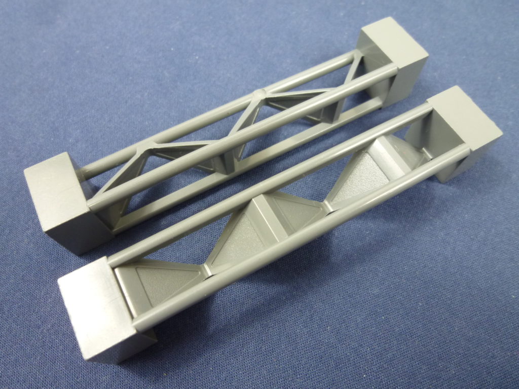 LEGO® 2x Stütze Mast Pfeiler 2x2x10 Baustelle Träger grau (30517 ...